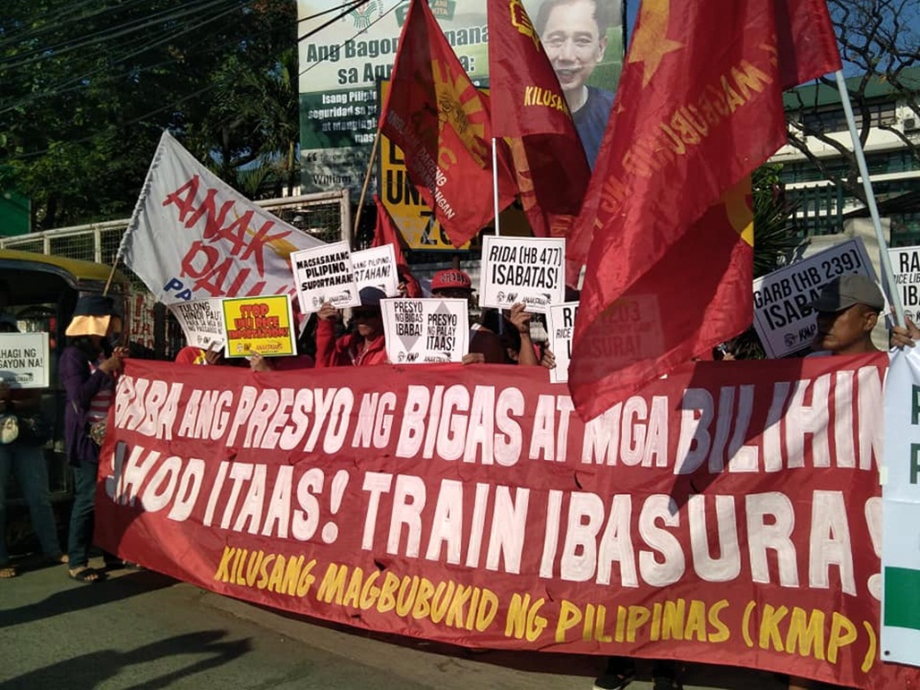 February 14 | Rise for Rice! Junk Rice Liberalization! protest at ...