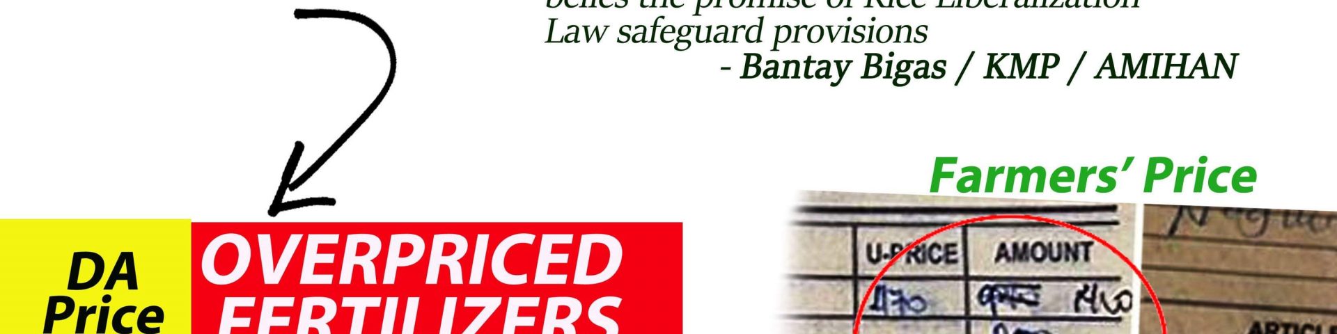 DAs “fertilizer scam pandemic edition” belies the promise of Rice ...